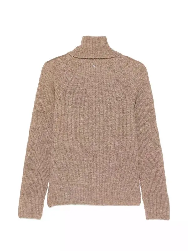 BOSS Ribbed-knit Roll-neck Sweater