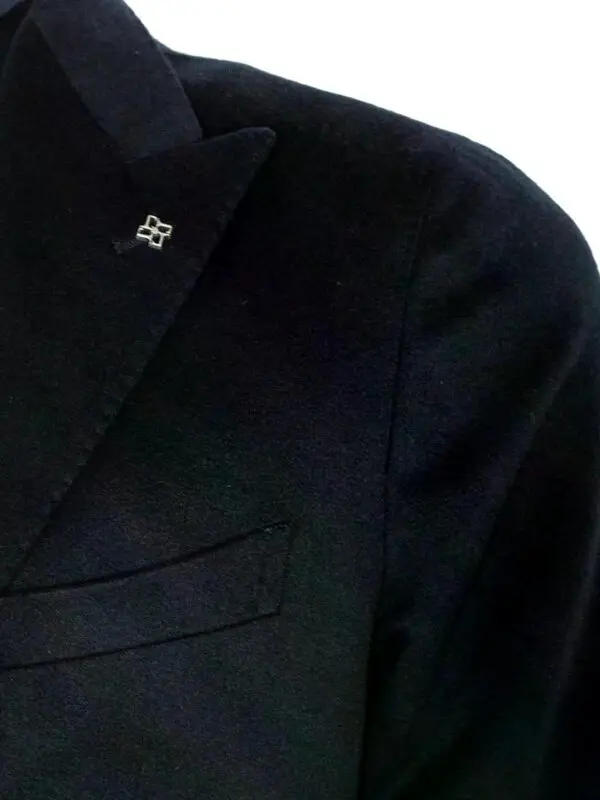 Tagliatore Single-breasted Peak-lapels Blazer