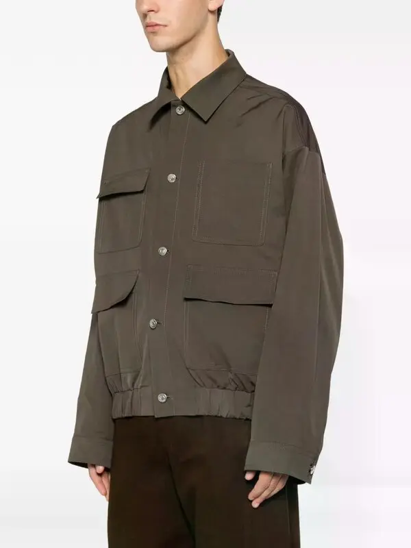 Nanushka Elasticated-hem Pocket-detail Jacket