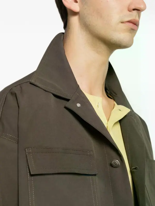 Nanushka Elasticated-hem Pocket-detail Jacket