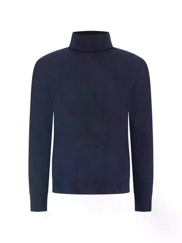 CUSTOMER LOVERS Roll-neck Ribbed-trim Sweater