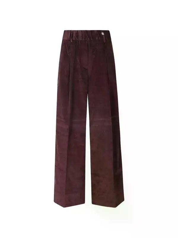 MYTHS Corduroy Wide-leg Trousers