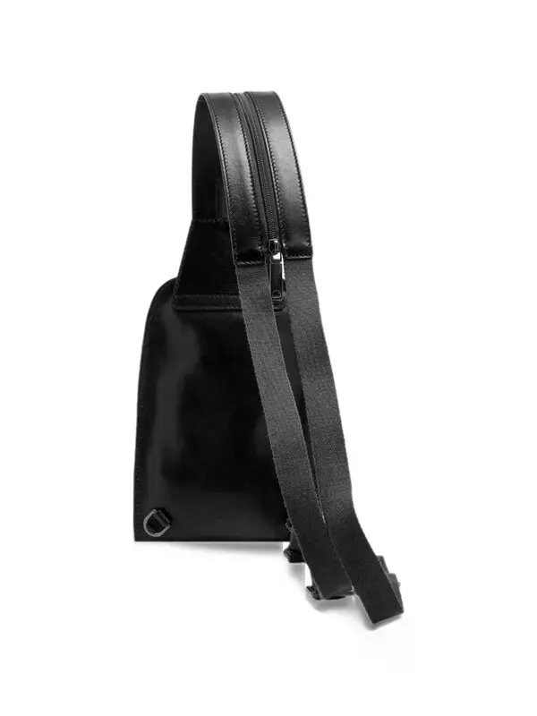 THE BRIDGE Mattia Leather Shoulder Bag
