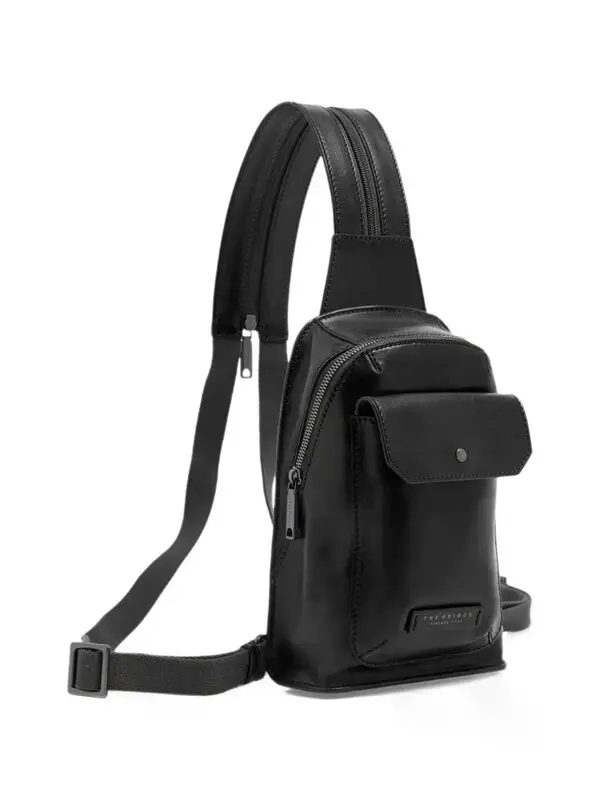 THE BRIDGE Mattia Leather Shoulder Bag