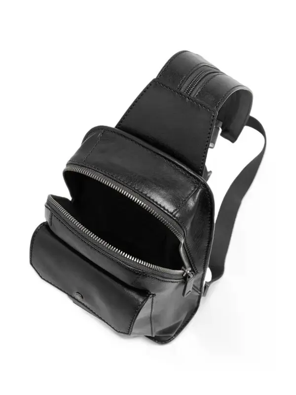 THE BRIDGE Mattia Leather Shoulder Bag