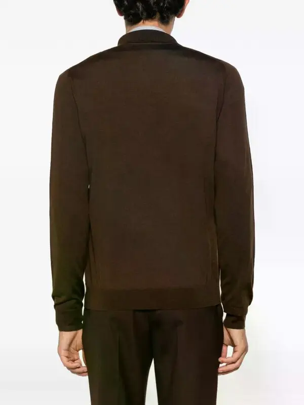 LANVIN Long-sleeve Polo Shirt