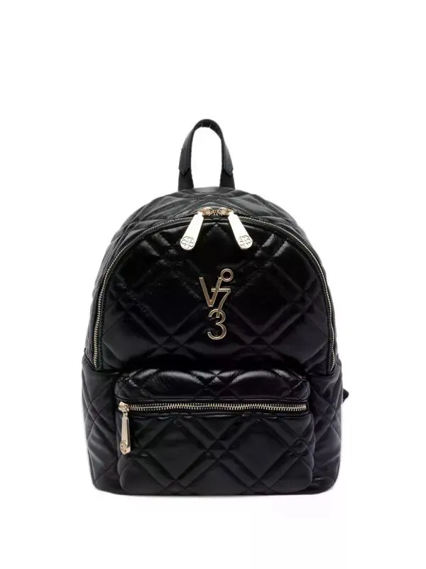 V°73 Diaspro Quilted Backpack - Black