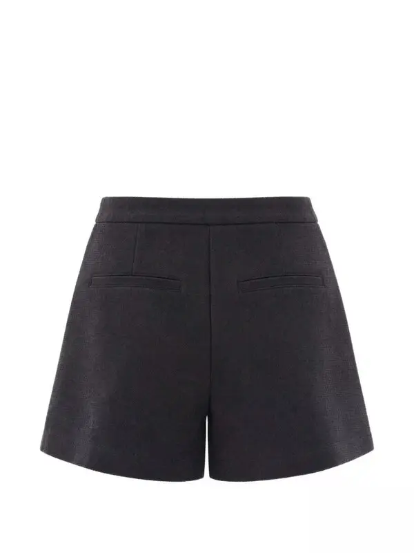 Patrizia Pepe Zip-detail Tailored Shorts