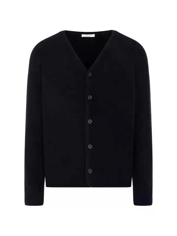 THE ROW Pel Cardigan - Black