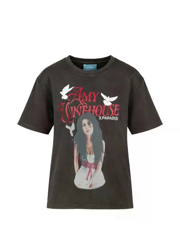 3.PARADIS Graphic-print T-shirt