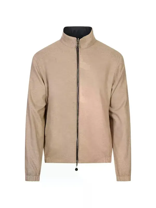 Kiton Reversible High-collar Jacket