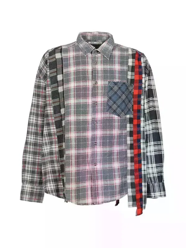Needles Patchwork Flannel Shirt