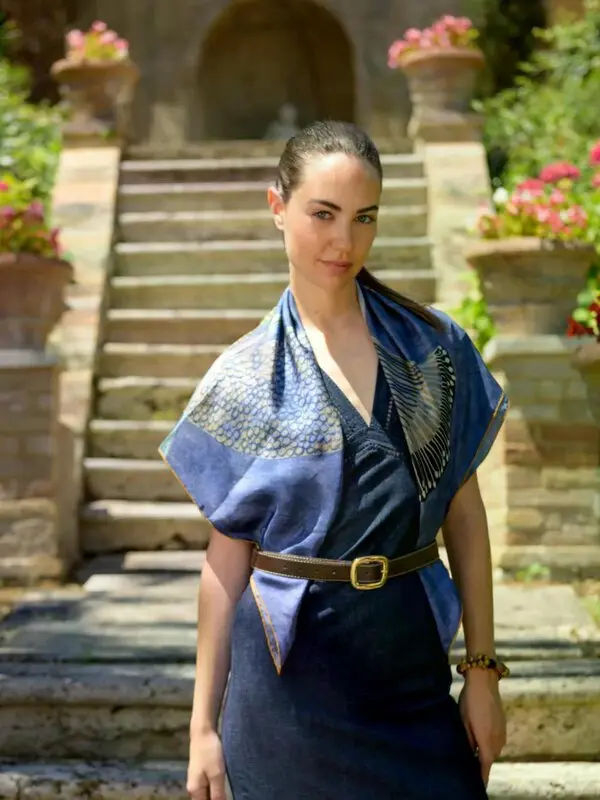 ELIZABETTA Cristina Floral-print Scarf