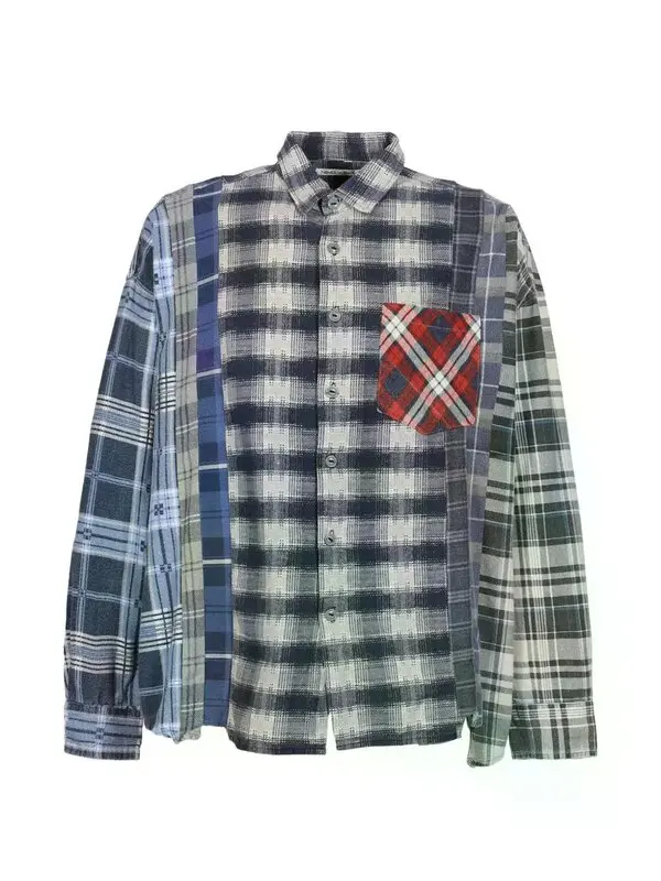 Needles Patchwork Flannel Shirt