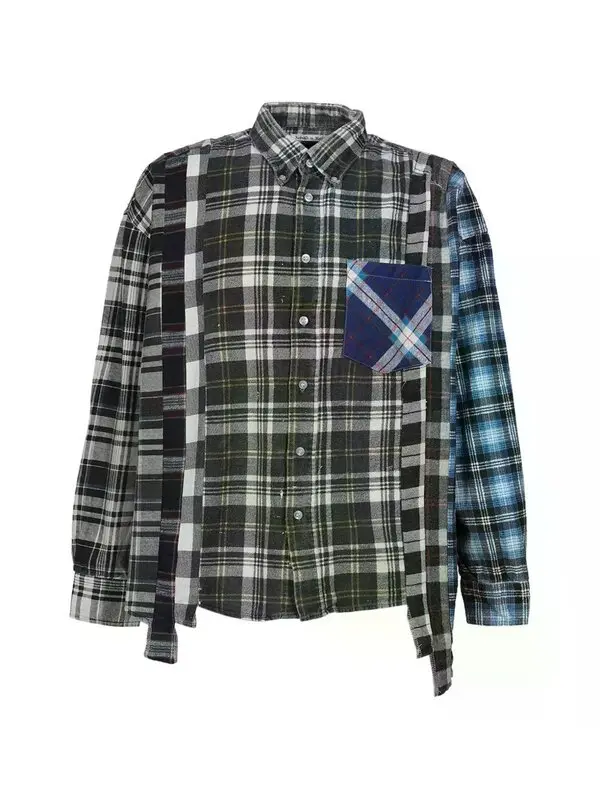 Needles Patchwork Fannel Shirt