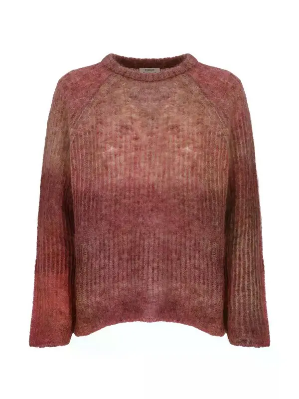KANGRA Ribbed-knit Raglan-sleeve Sweater