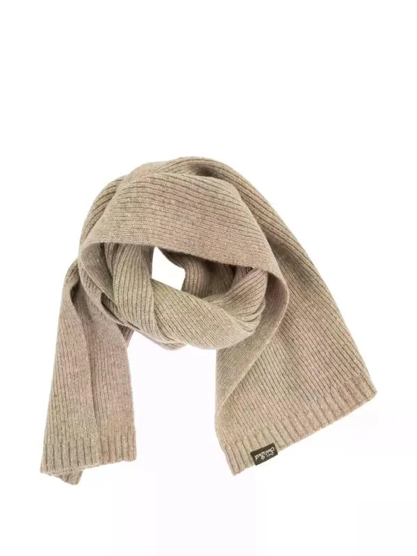 MC2 SAINT BARTH Ribbed-knit Beanie Hat And Scarf Set