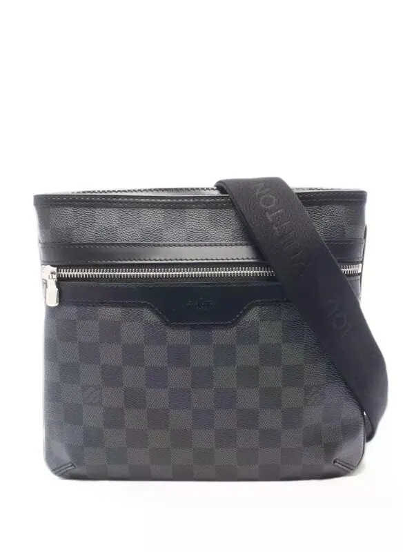 LOUIS VUITTON 2011 Damier Graphite Thomas Shoulder Bag - Grey