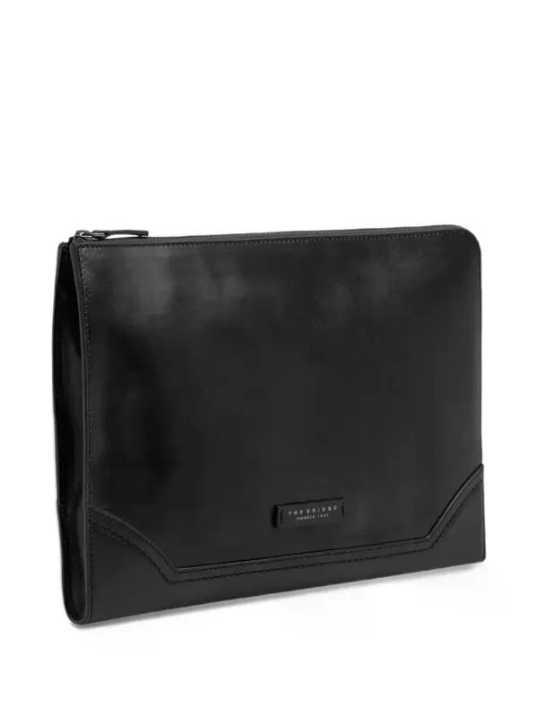 THE BRIDGE Matteo Logo-plaque Leather Document Holder