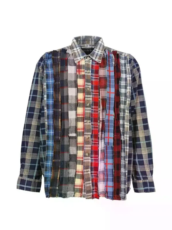 Needles Patchwork Flannel Shirt