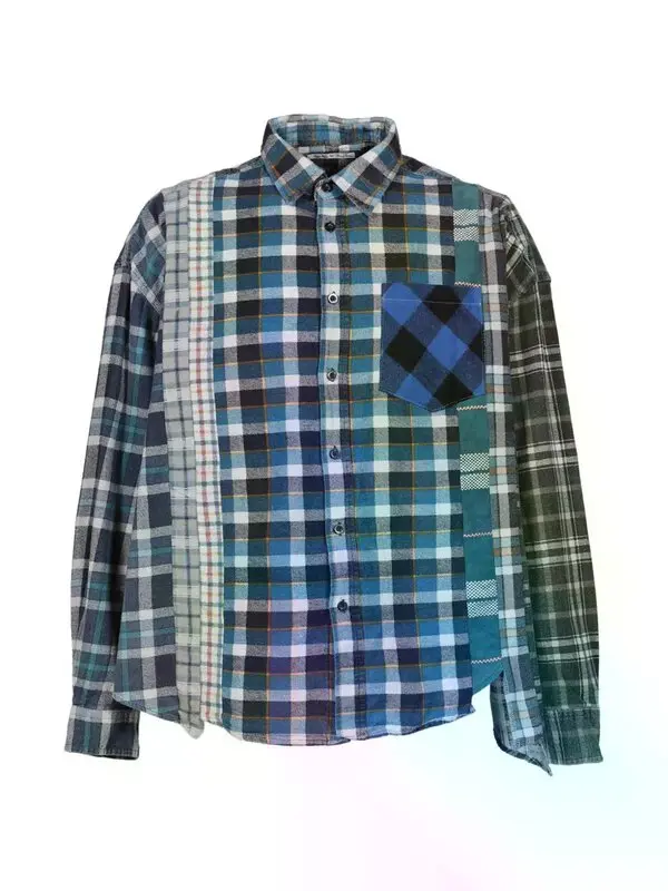 Needles Patchwork Fannel Shirt