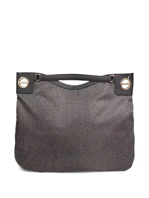Borbonese London Eyelet-detail Shoulder Bag