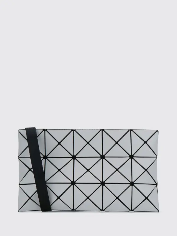 Issey Miyake Lucent Pvc Crossbody Bag With Zip Closure - Charcoal