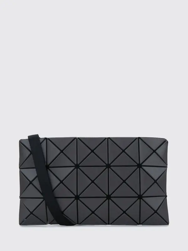 Issey Miyake Lucent Pvc Crossbody Bag With Zip Closure - Grey