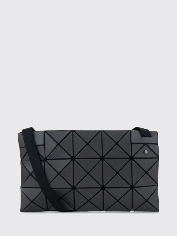 Issey Miyake Lucent Pvc Crossbody Bag With Zip Closure - Grey