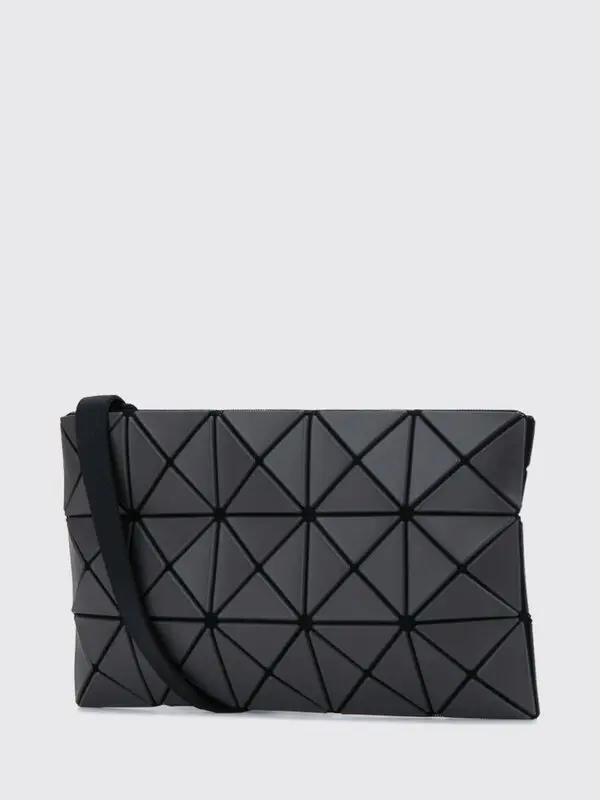 Issey Miyake Lucent Pvc Crossbody Bag With Zip Closure - Grey