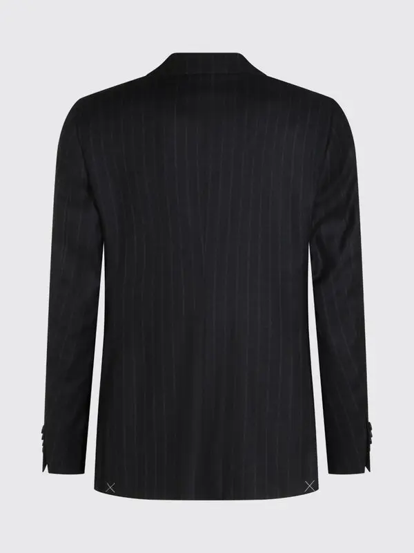 Canali Pinstriped Virgin Wool Single-breasted Suit