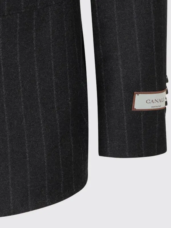 Canali Pinstriped Virgin Wool Single-breasted Suit