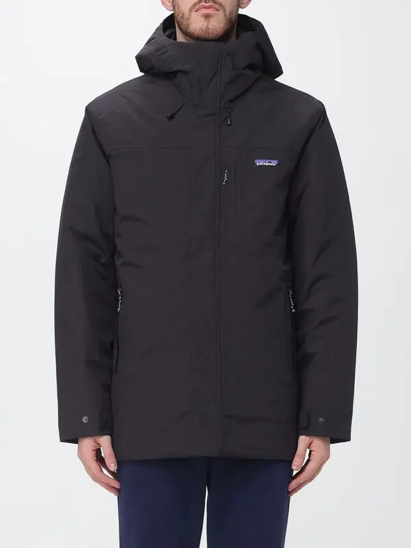 Patagonia Hooded Waterproof Recycled Nylon Parka - Black