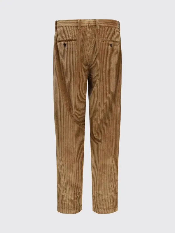 Dolce & Gabbana Straight Fit Corduroy Trousers With A Mid-rise Waist