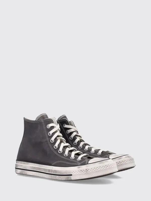 CONVERSE Chuck 70 High-top Sneakers In Cotton Canvas With Distressed Effect