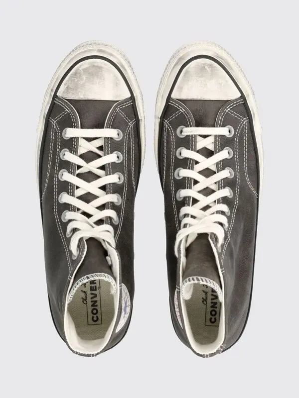 CONVERSE Chuck 70 High-top Sneakers In Cotton Canvas With Distressed Effect