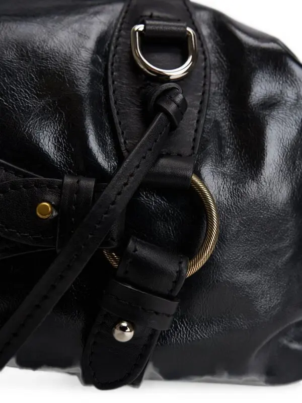 Isabel Marant Étoile Tilpa Bovine Leather Double Handle Shoulder Bag