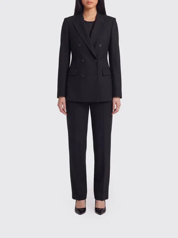 Tagliatore Double-breasted Tailored Suit In Stretch Wool Blend
