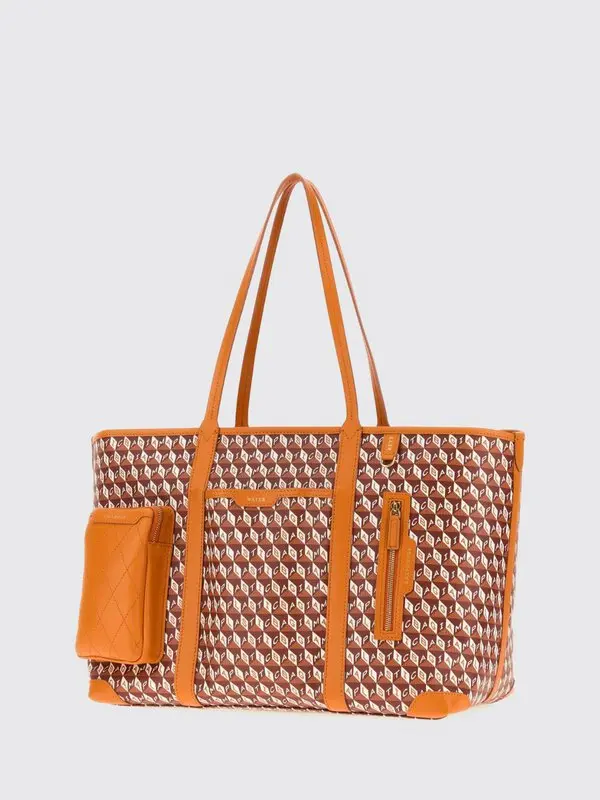 ANYA HINDMARCH I Am A Plastic Bag Coated Cotton Tote Bag With Printed Logo
