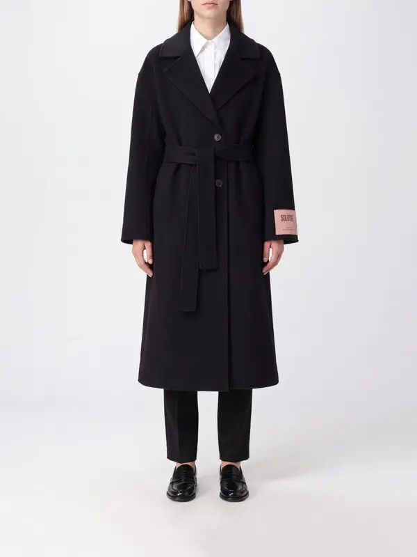 SOLOTRE Coat - Black