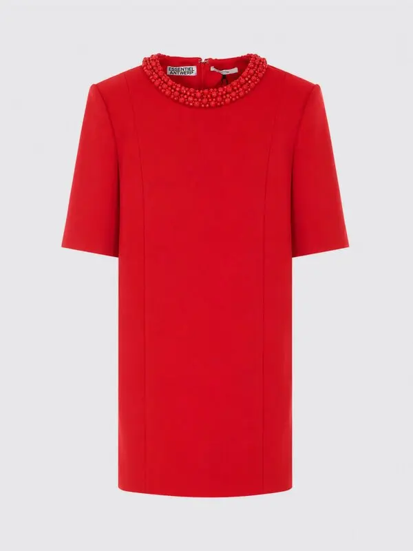 Essentiel Antwerp Bead-embellished Crêpe Mini Sheath Dress