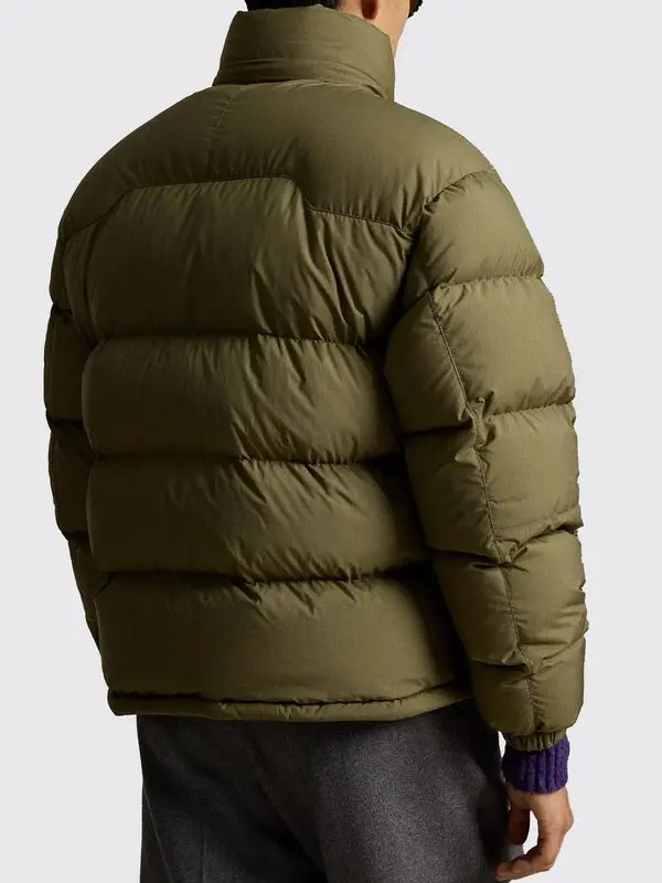 Polo Ralph Lauren Quilted Recycled Polyester Puffer Jacket With Hood - Olive