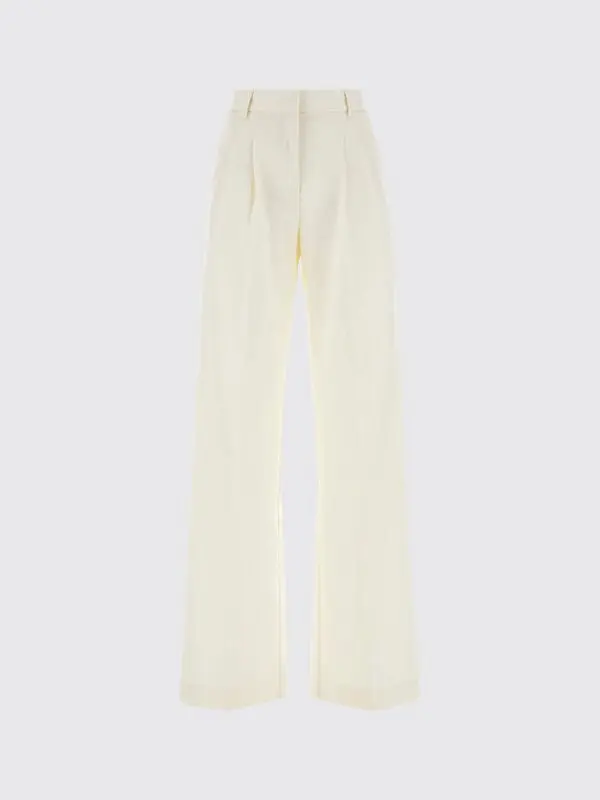 Andamane High-waisted Tailored Wide-leg Wool Blend Trousers