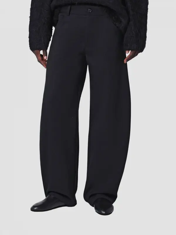 Séfr Oktai Mid-rise Wool-blend Wide-leg Trousers
