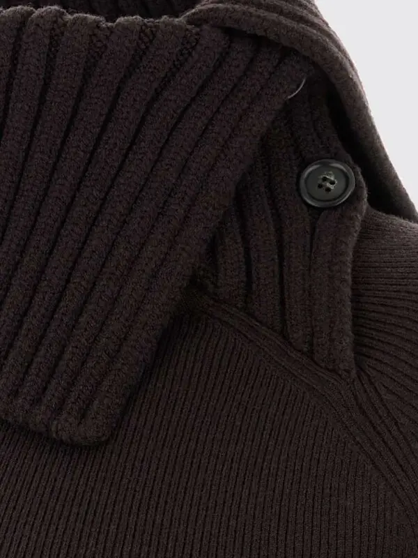 Sportmax Slim Fit Long-sleeved Wool Blend Roll Neck Jumper