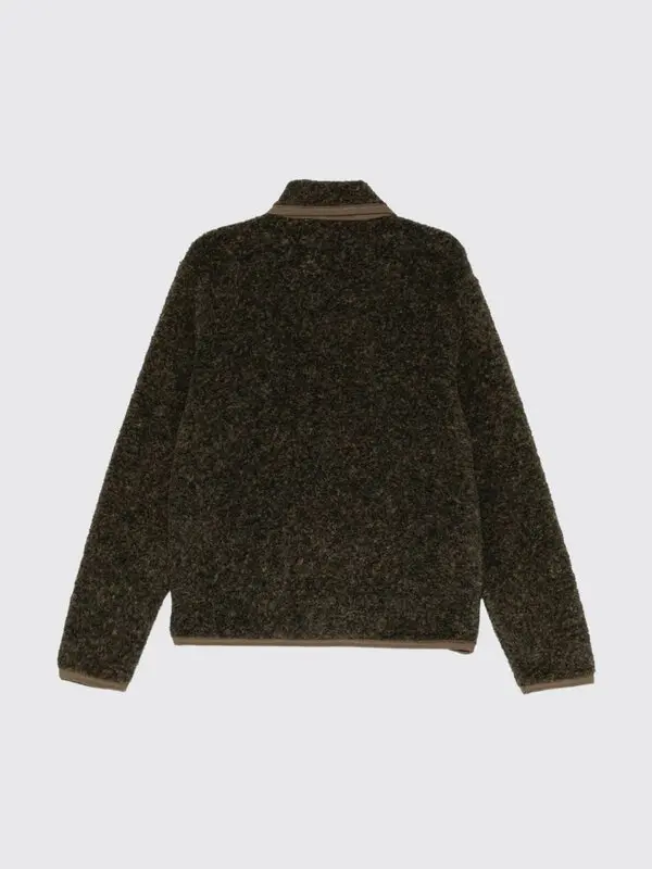 Universal Works Peter Pan Collar Wool-blend Fleece Jacket