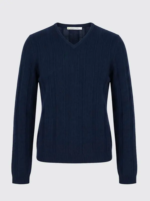 Paloma Wool V-neck Merino Wool And Cashmere Blend Jumper - Blue
