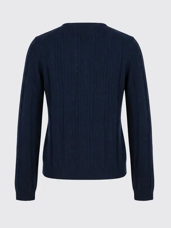 Paloma Wool V-neck Merino Wool And Cashmere Blend Jumper - Blue