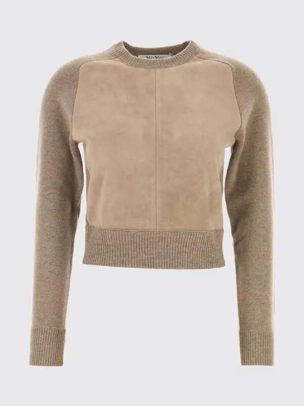 Max Mara Virgin Wool And Cashmere Blend Crewneck Jumper