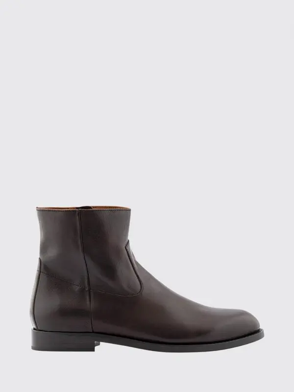 BUTTERO® Flat Ankle Boot - Black